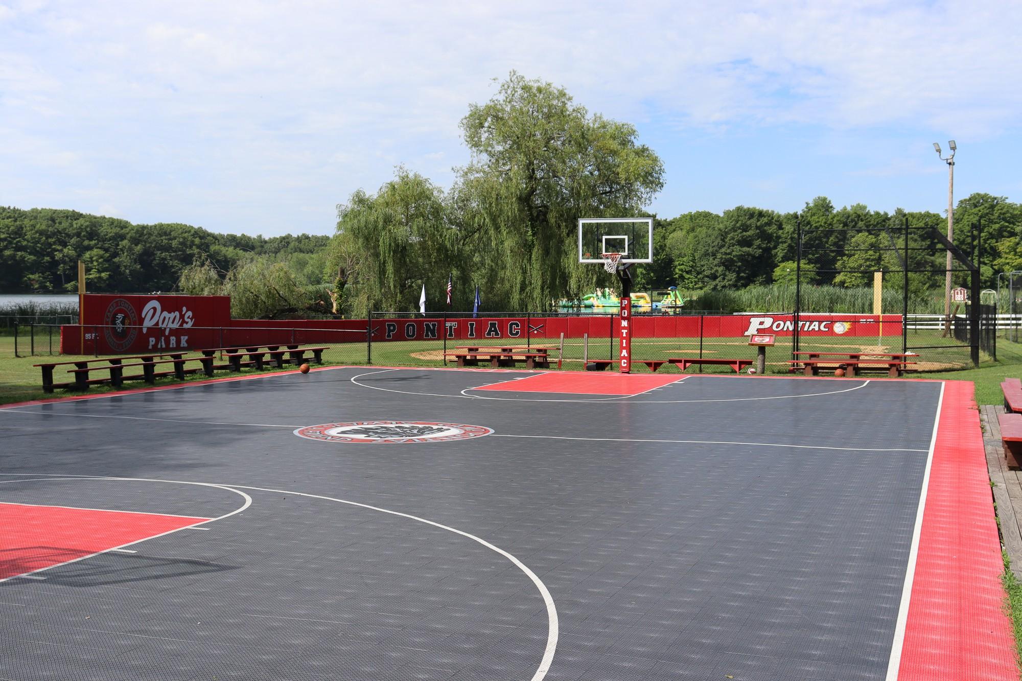 Basketball Courts | Camp Pontiac