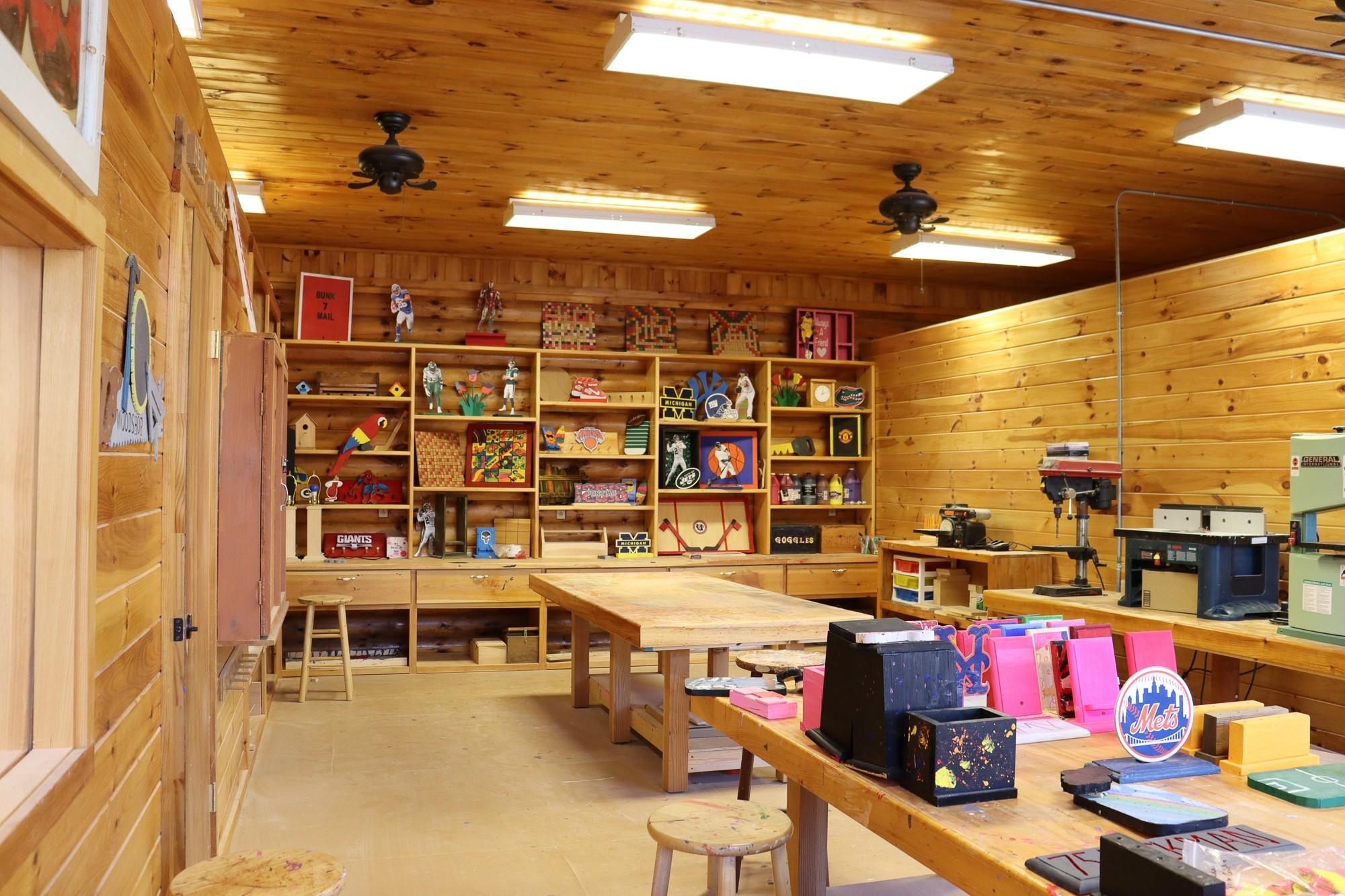 Woodshop | Camp Pontiac