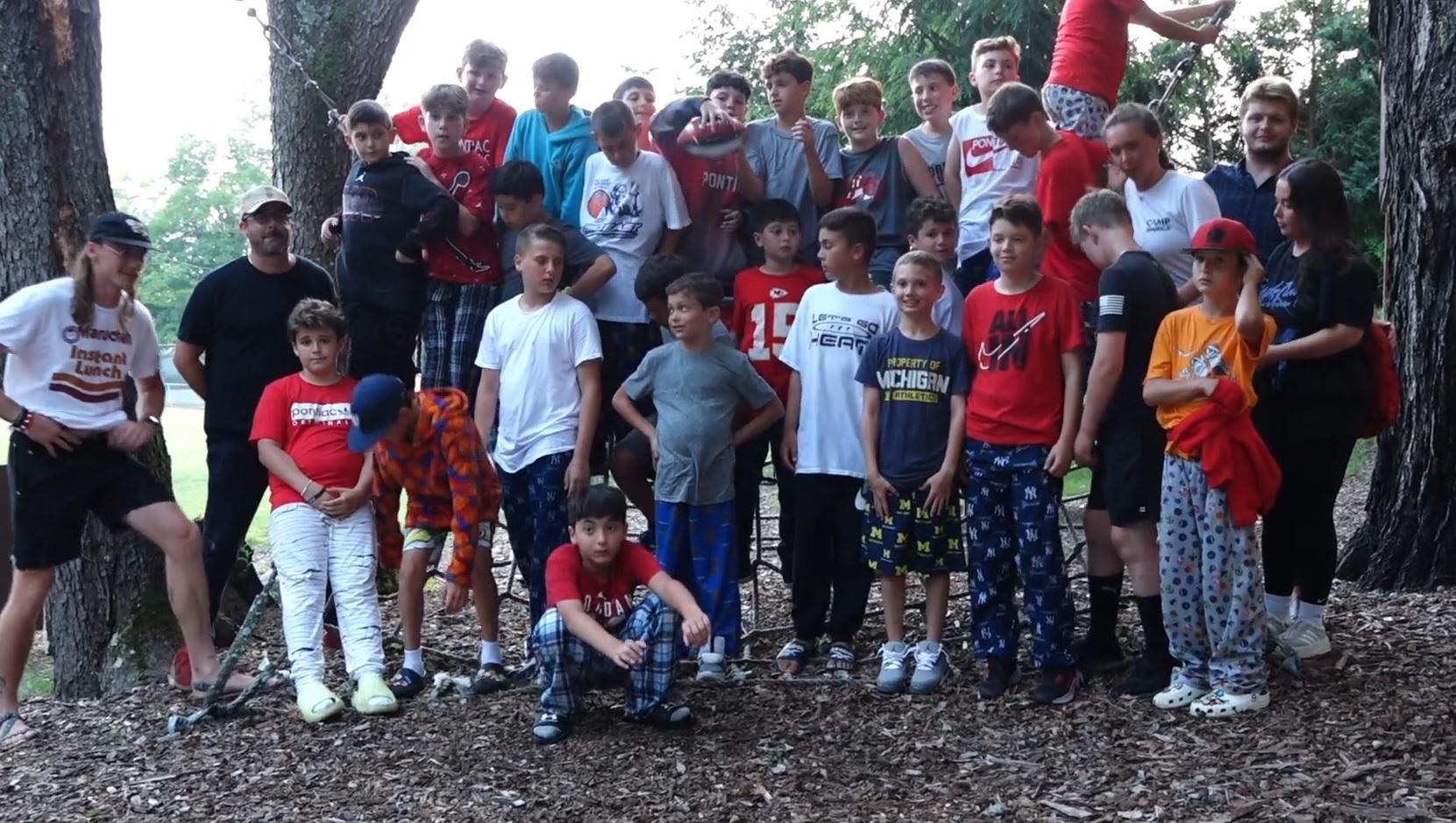 Inter Boys At Treetop | Camp Pontiac