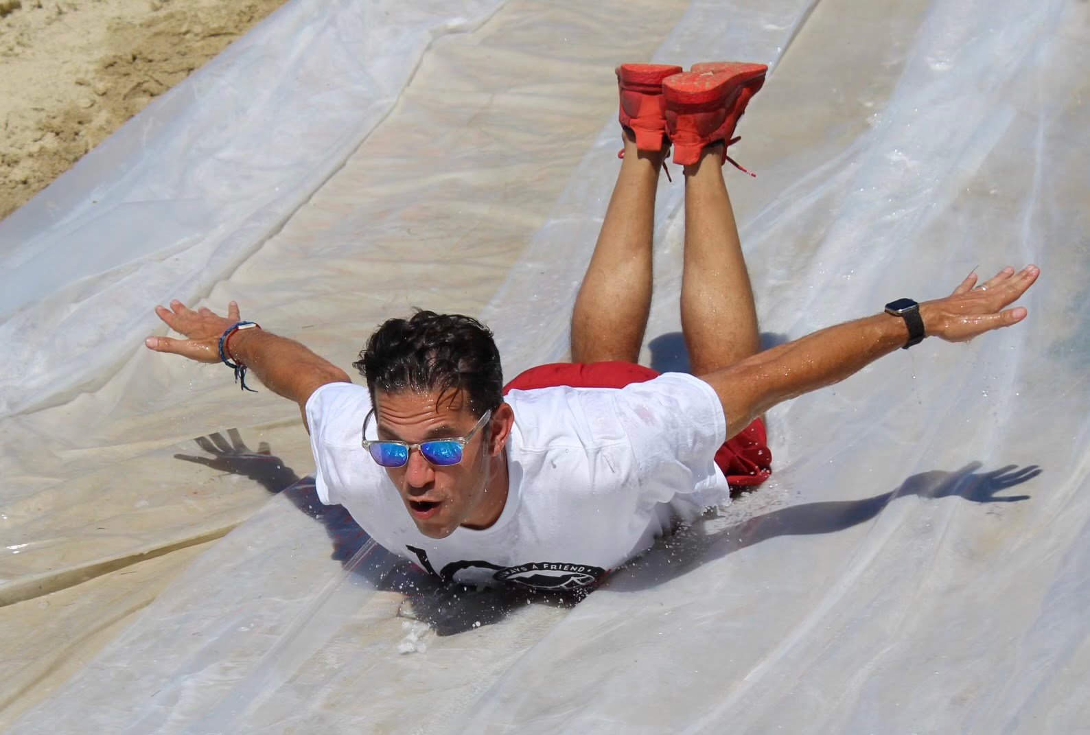 Water Fight/Slip And Slide | Camp Pontiac